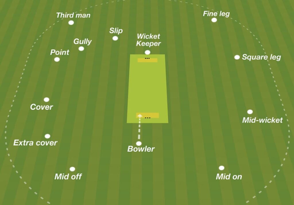 Cricket Fielding Positions 11 Players Explained