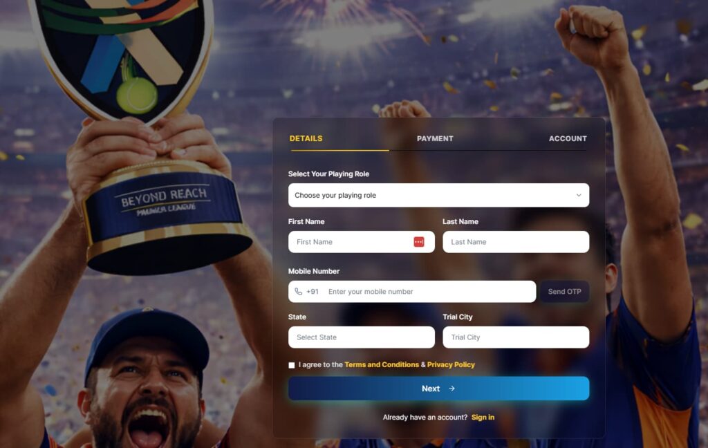 How to Register for BRPL League 2026?